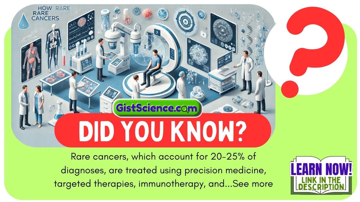How are rare cancers treated?